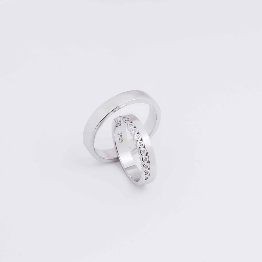 Batman & Robin (couple rings) – Saatvik Silver