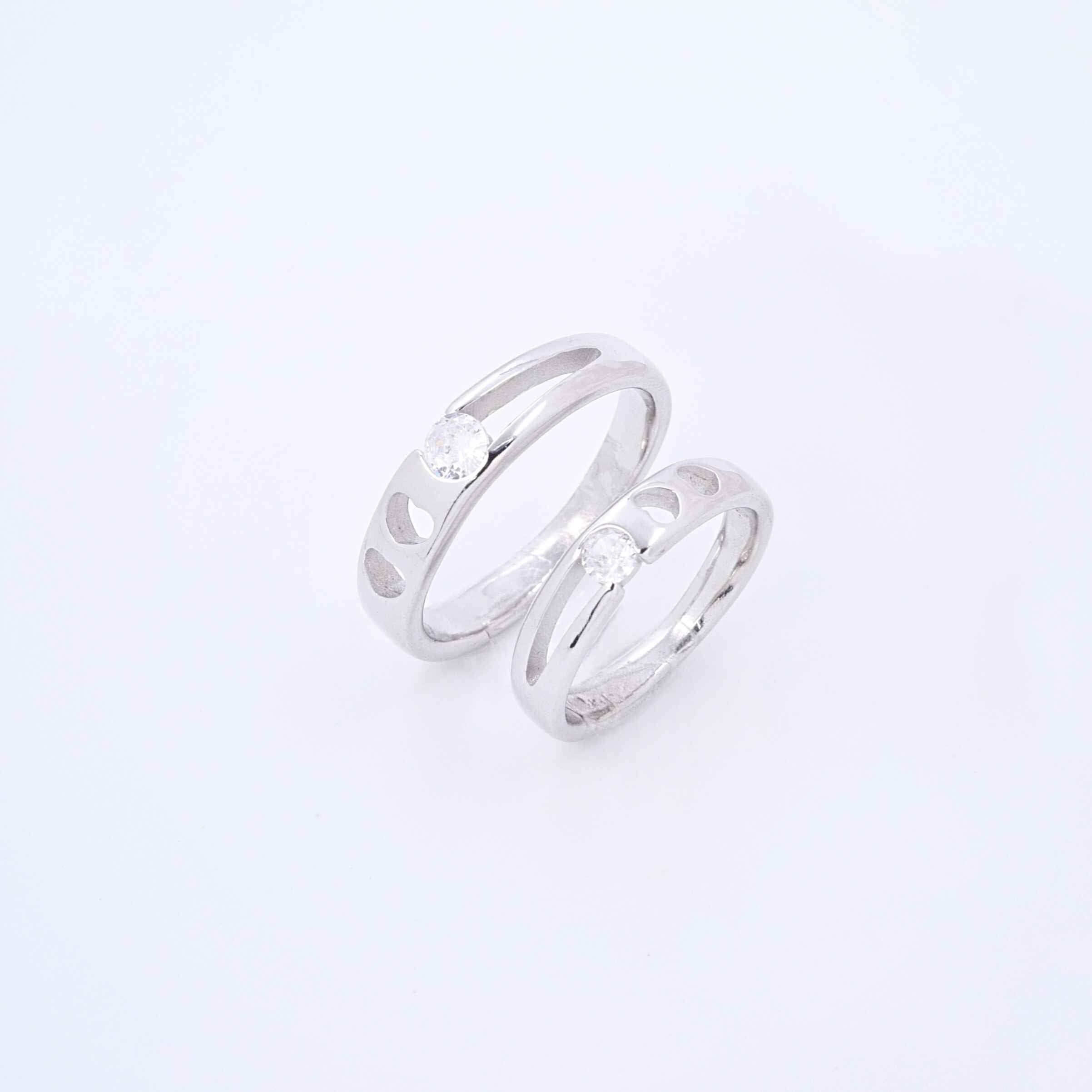 Ted & Robin (couple rings) – Saatvik Silver